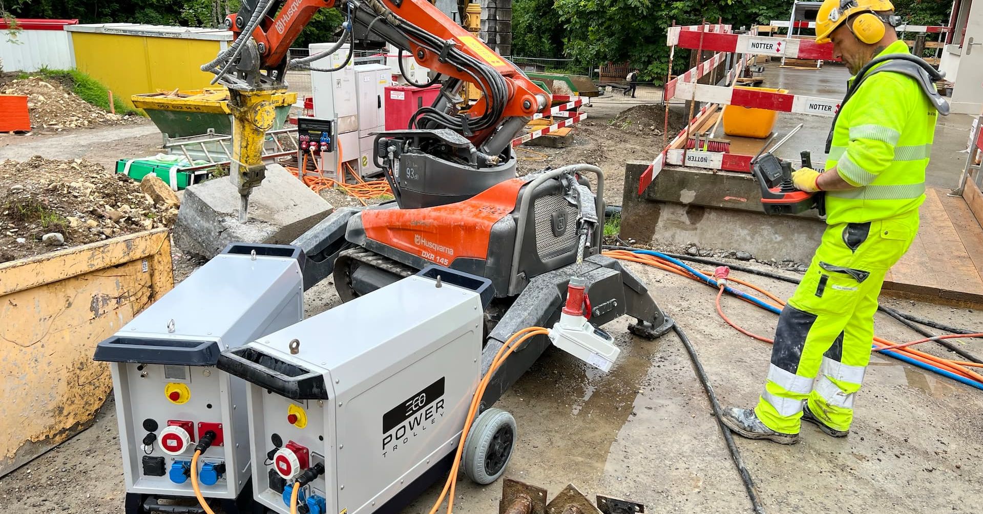 Parallelschaltung ecoPowerTrolley: Doppelte Leistung | ecovolta